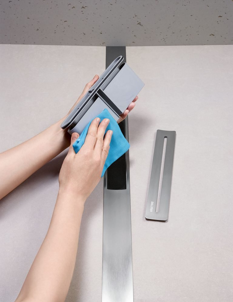 מחסום רצפה למקלחת דלמר "דלפלקס" DallFlex אופקי יציאה ø50 (מק"ט 539007 ...